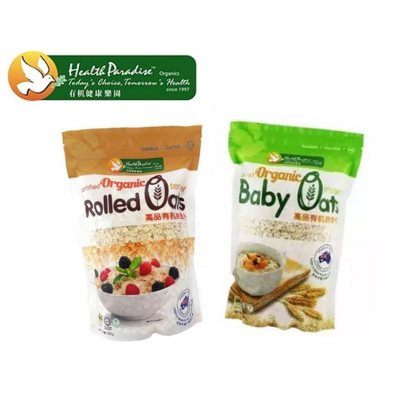 Health Paradise Organic Instant Baby Oat 500g | Shopee Malaysia