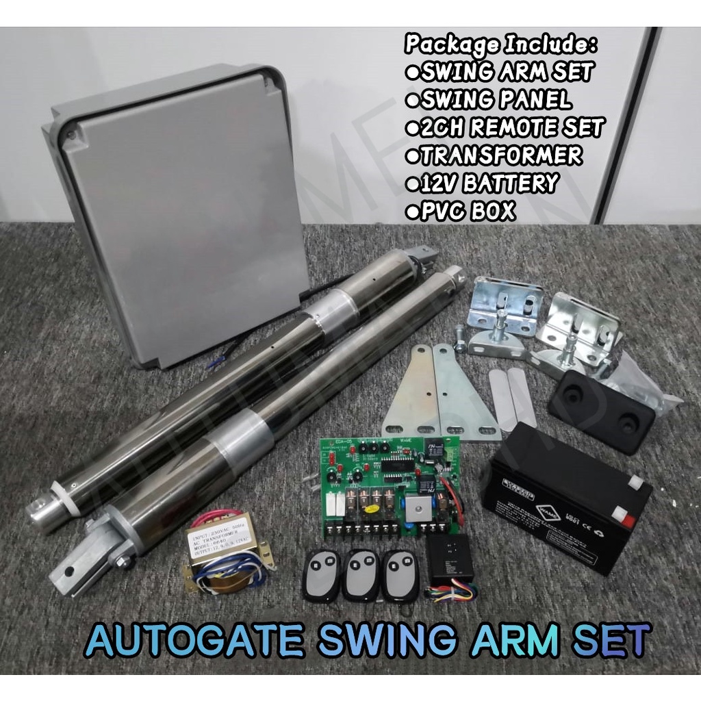 [Ready Stock]Autogate Swing Arm Complete Set | Shopee Malaysia