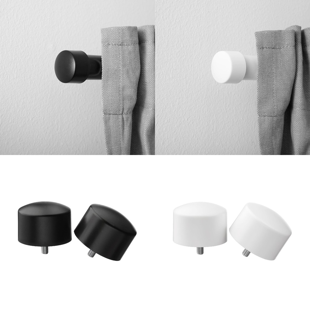 RAFFIG Finials for curtain rod RACKA & HUGAD (1 pair) | Shopee Malaysia