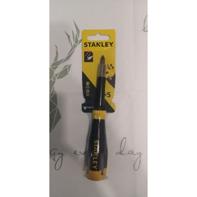 Original STANLEY STMT68107 Fiberglass Screwdriver with Bits | Shopee ...