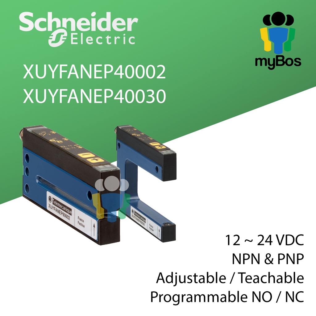 Schneider Telemecanique U / Fork / Label Sensor XUYFANEP40002 ...