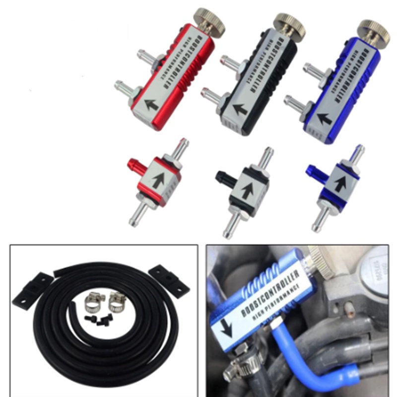UNIVERSAL ADJUSTABLE MANUAL TURBO BOOST CONTROLLER KIT 1-30 PSI IN-CABIN BOOST CONTROL | Shopee ...