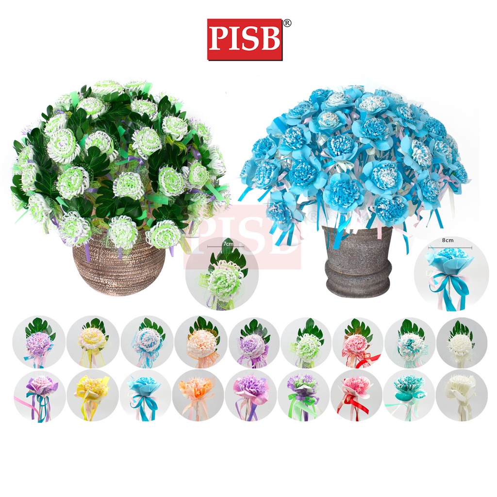 0365/66 (50Pcs/Box) Egg Flower / Bunga Telur / Bunga Telor Pelamin ...