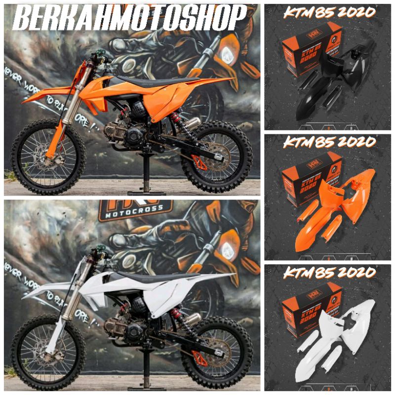 Body Trail Set Bodykit HRV KTM 85 2020 Newest Black White Orange ...