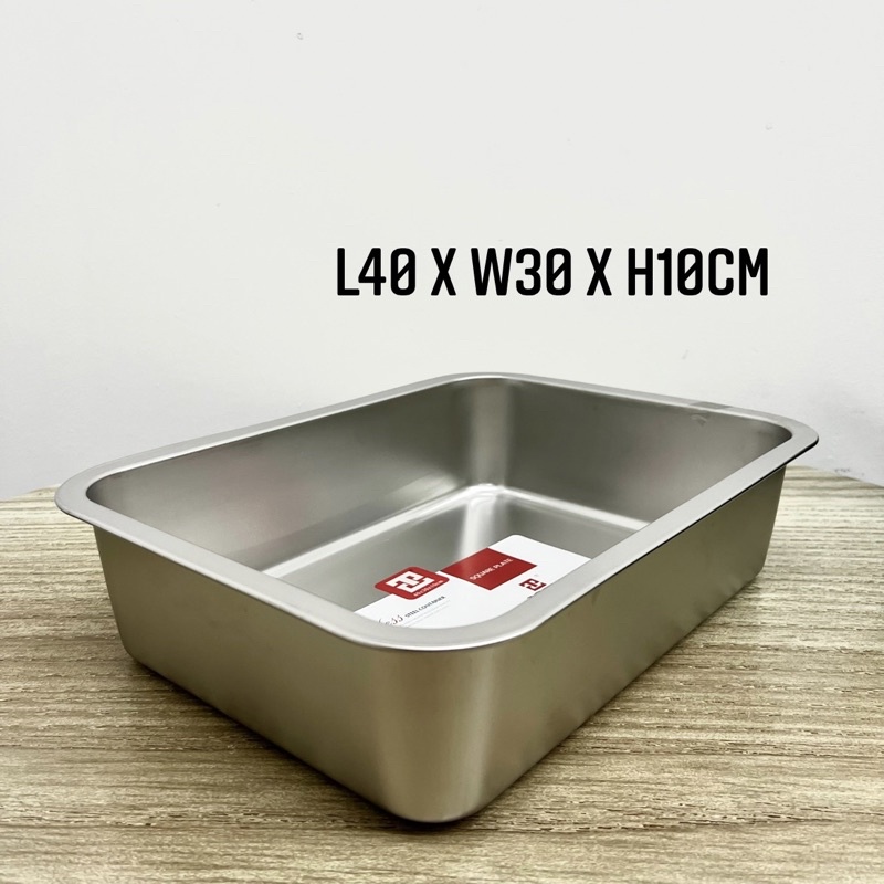Stainless Steel Food Pan/Chafing Tray/Steam Table Pan/Bekas Lauk/Tray ...