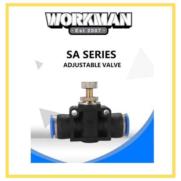 [PowerMan] SA Series Pneumatic Adjustable Valve, SA4 SA6 SA8 SA10 SA12 ...
