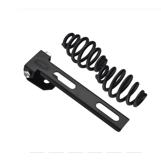 Motorcycle Solo Seat Mount Kit seat 3" Springs Clip Bracket Mounting ...