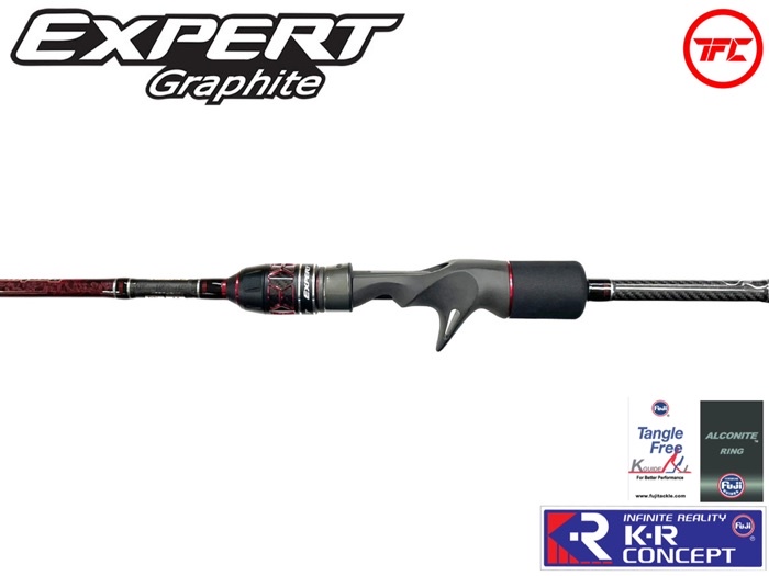 Expert Graphite Rapture Overhead & Spinning Jigging Rod Baitcast BC Jig ...