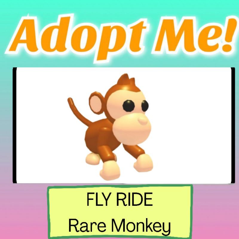 Adopt Me Fly Ride Monkey (Rare) | Shopee Malaysia