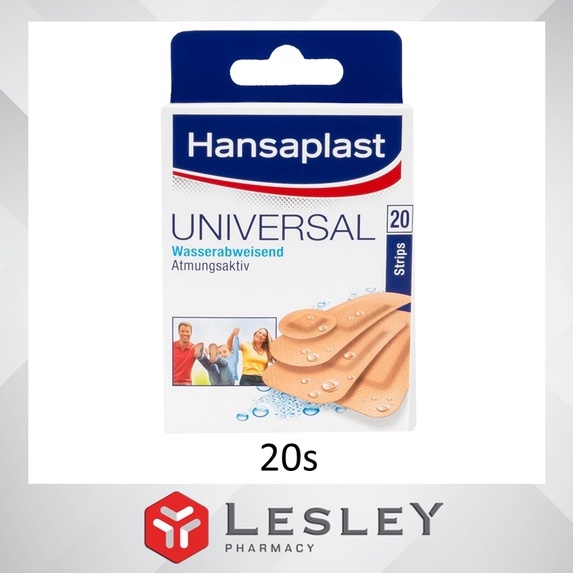 Hansaplast Universal Water-resistant Plasters 20s | Shopee Malaysia