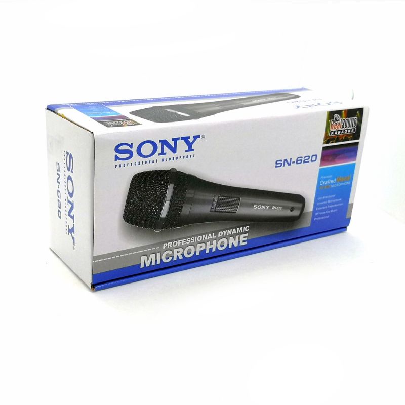 SONY PROFESSIONAL MICROPHONE REAL SOUND KARAOKE SN 620 | Shopee Malaysia