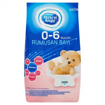 Dutch Lady Infant Milk Powder 0-6 Months 600g (Ready Stock) | Shopee ...