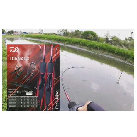 Daiwa Tornado Spinning and Casting Rod NEW 2019 MADE IN VIETNAM | Shopee Malaysia