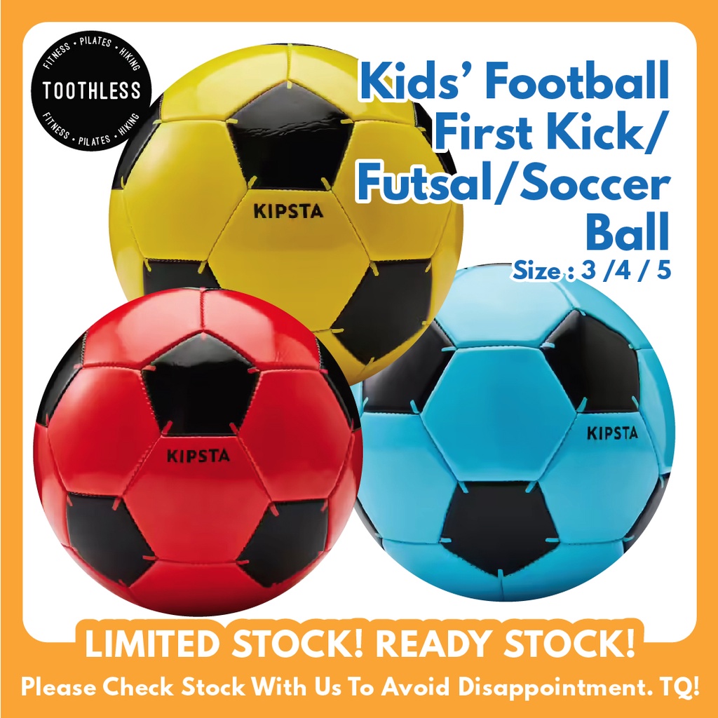 ⚽READY STOCK⚽ Kids Football First Kick Size 3/4/5 Kank-Kanak Bola Sepak ...