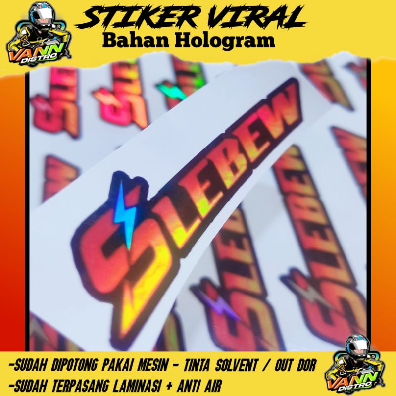 New SLEBEW sticker (B) | Shopee Malaysia