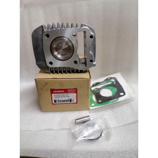 HONDA FUTURE FI BLOCK+TOP GASKET+VALVE SEAL STD SET ORIGINAL | Shopee ...