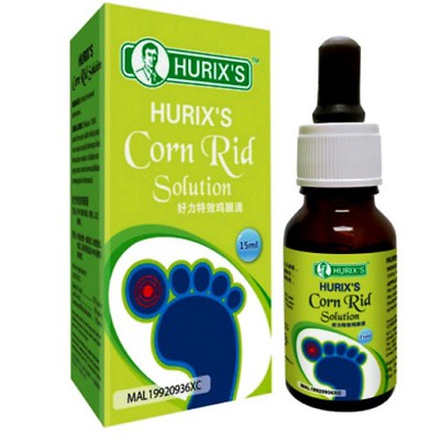 HURIX'S Corn Rid Solution 15ml | Shopee Malaysia