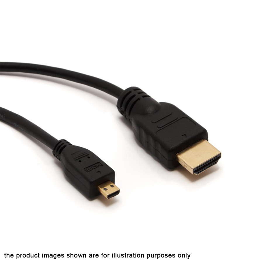 Micro HDMI to HDMI cable (1 meter) | Shopee Malaysia