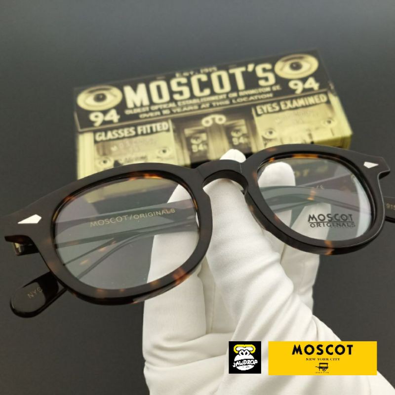MOSCOT LEMTOSH TORTOISE PREMIUM QUALITY READY-STOCK SPECTACLES ...