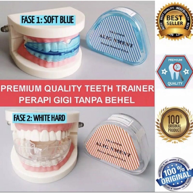 Rubber Teeth Trainer Braces Teeth Trainer Alignment Dental Corrects ...