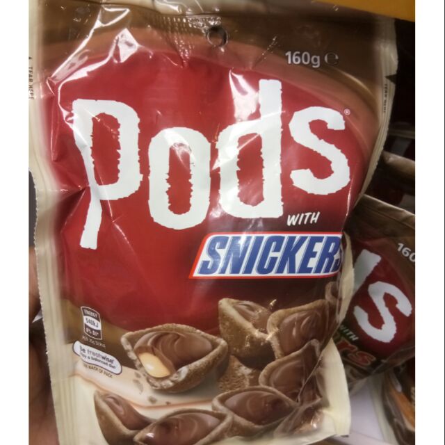 Pods snickers chocolate biskut 160g | Shopee Malaysia