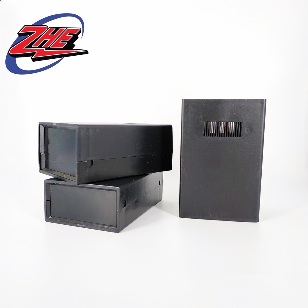 DIY Black Plastic Electronic Project Box Enclosure Case | Shopee Malaysia