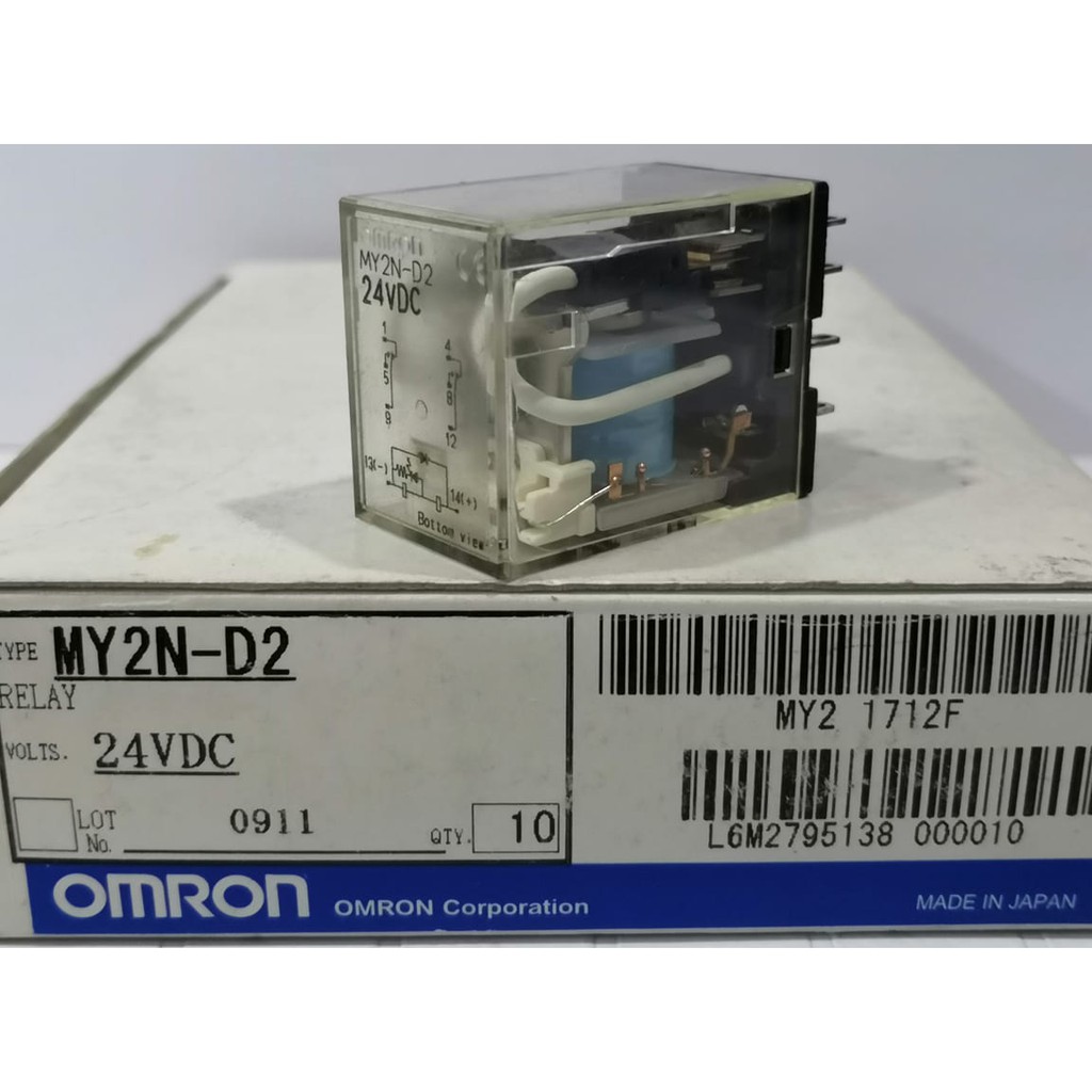 OMRON RELAY MY2N-D2 24VDC (JAPAN) | Shopee Malaysia