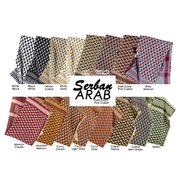 SERBAN ARAB COTTON TAHFIZ SCARF LELAKI | Shopee Malaysia