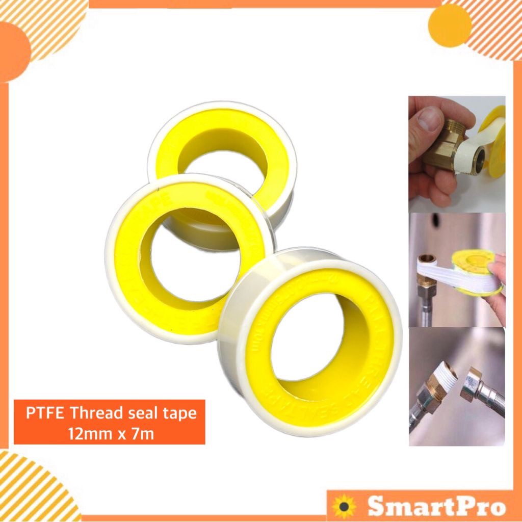 PTFE Thread Seal Tape Water Plumber Teflon Tape / White Tape / Sealing ...