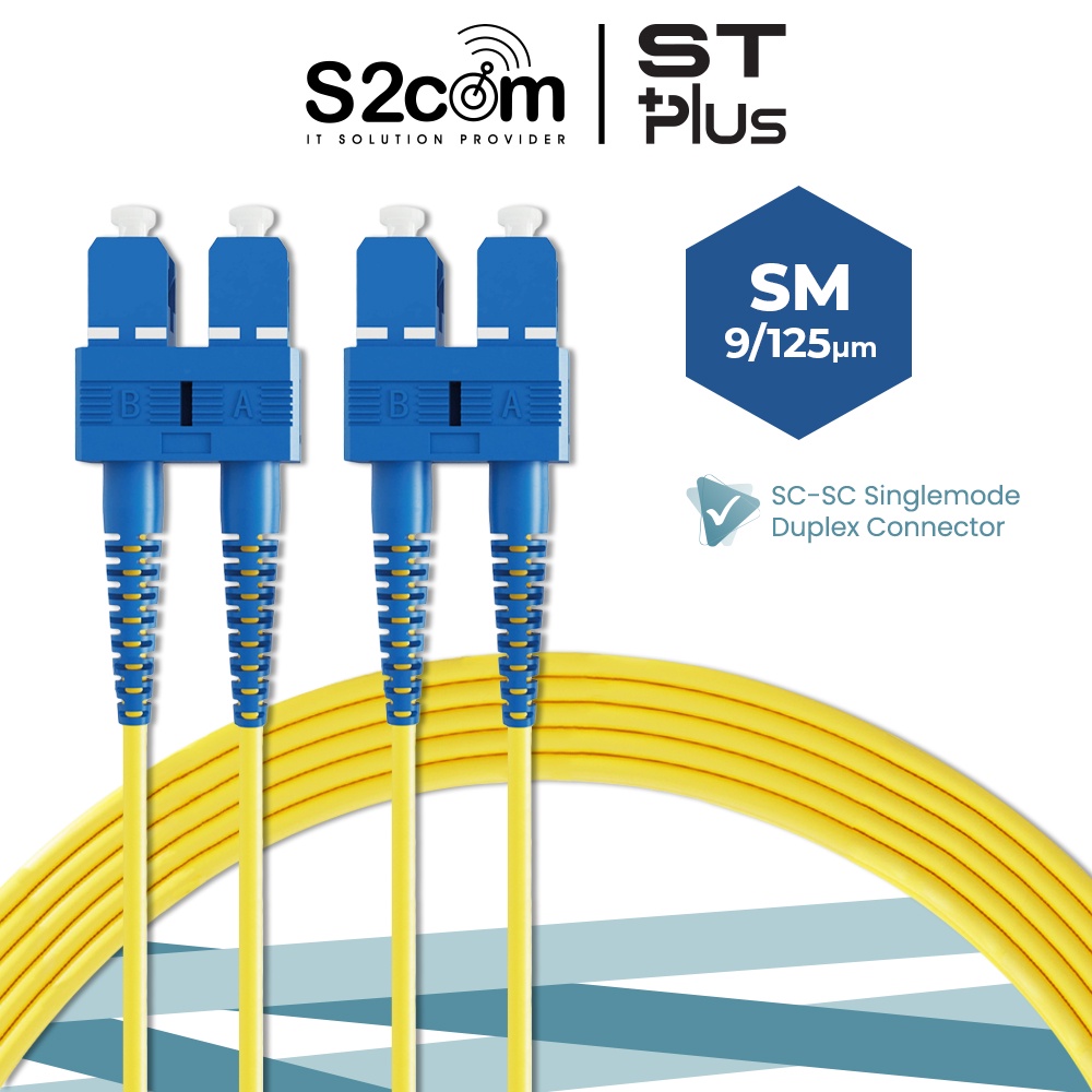 SC-SC 9/125 Singlemode Duplex Fiber Optic Patch Unifi Cable 1M 3M 5M 10M 15M 20M 30M | Shopee ...