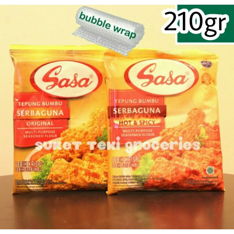 Original Sasa Multipurpose Seasoning Flour / Hot & Spicy Spicy Crispy ...