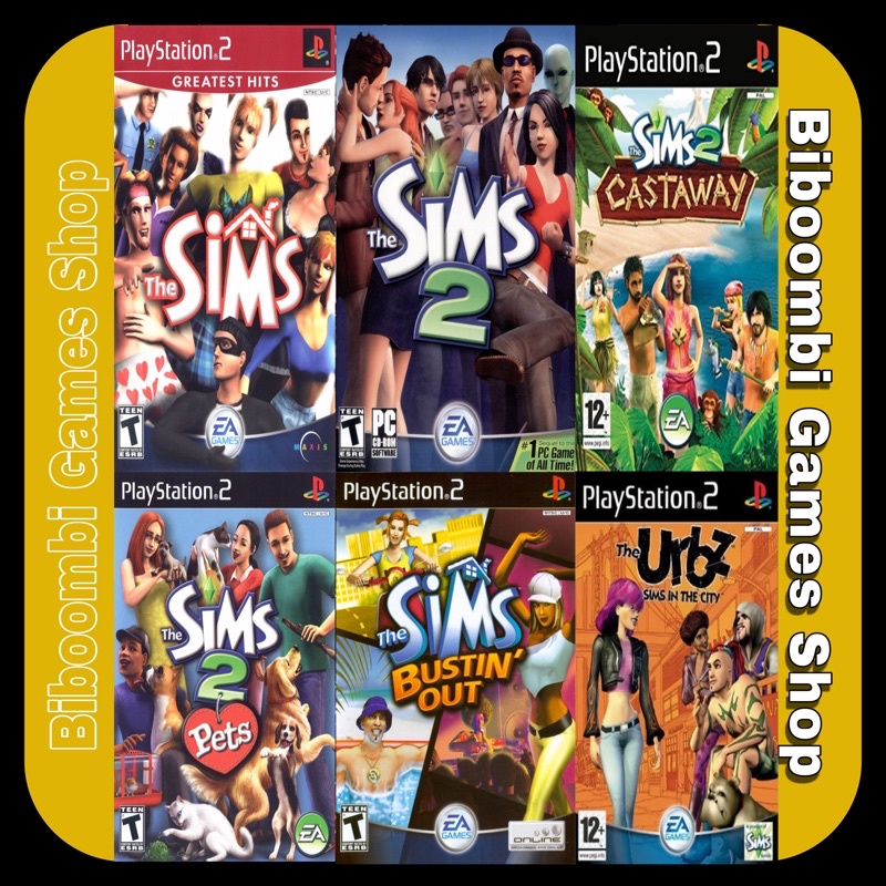 PS2 THE SIMS All Series Collection ( DVD Games ) | Shopee Malaysia
