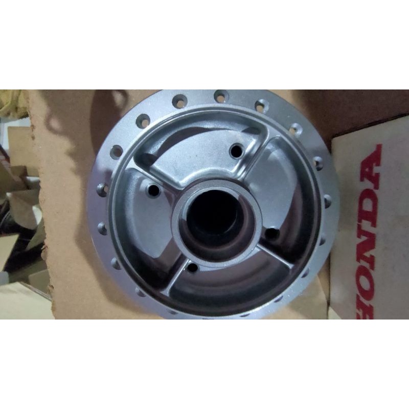 HONDA EX5 HIGHPOWER GN5 FRONTWHEEL HUB ORIGINAL NOS HONDA AAP | Shopee ...