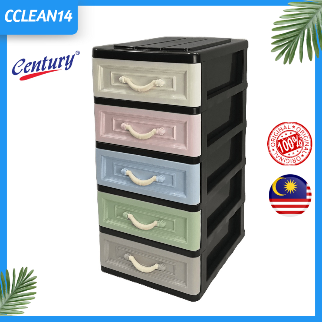DRAWER 5 TIER CABINATES BABY CLOTHES STORAGE LACI PENYIMPANAN PAKAINAN ...