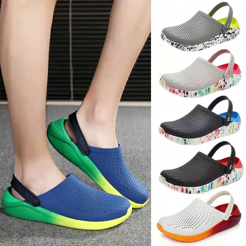 Crocs LiteRide beach fashion colorful non-slip sandals beach shoes for ...