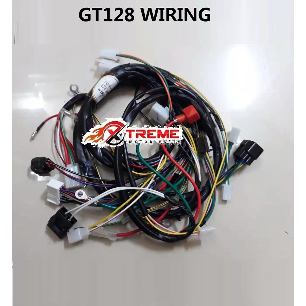 MODENAS GT128 GT 128 FULL SET WIRING BODY SET WIRING HARNESS SET ...