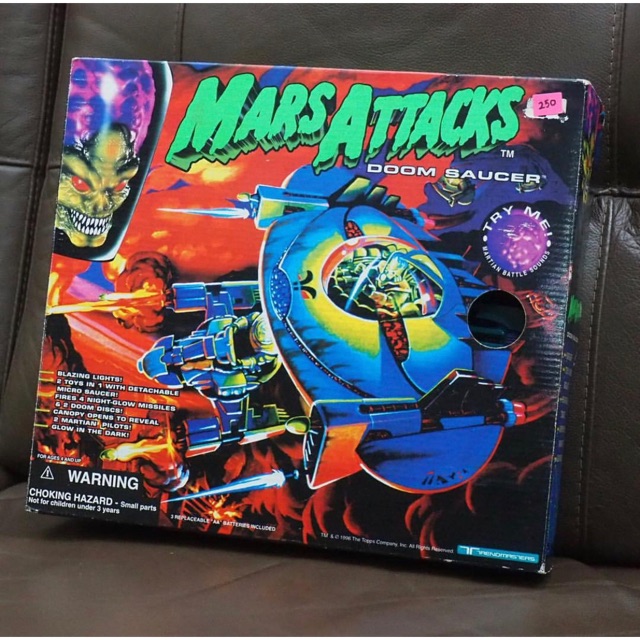 Trendmasters Mars Attacks Doom Saucer Rare Vintage Toys 1996 | Shopee ...