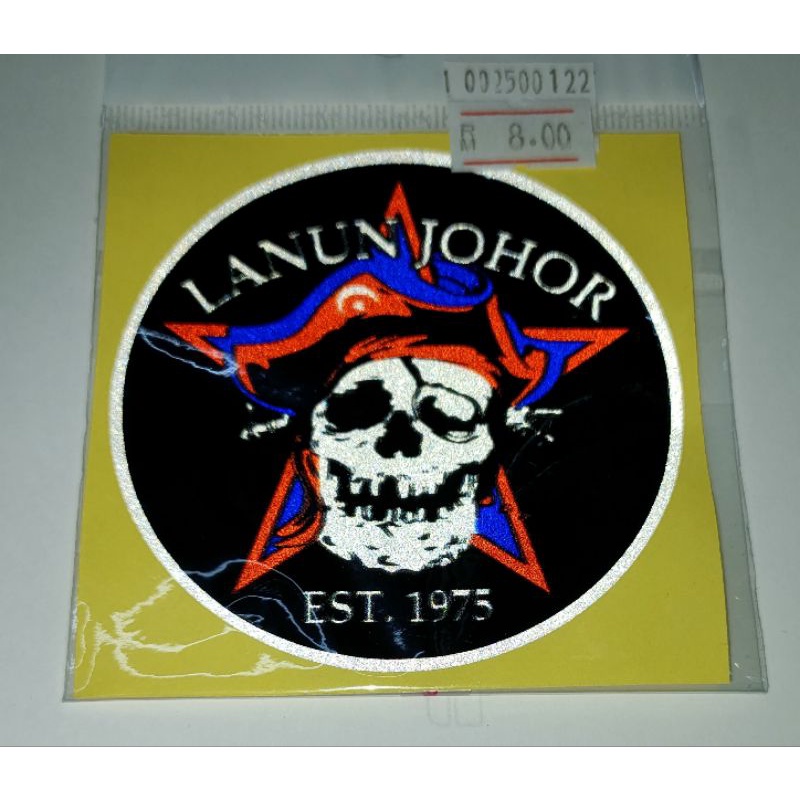 STIKER NEGERI STIKER MOTOR STIKER KERETA STICKER REFLECT TAMPAL LUAR ...