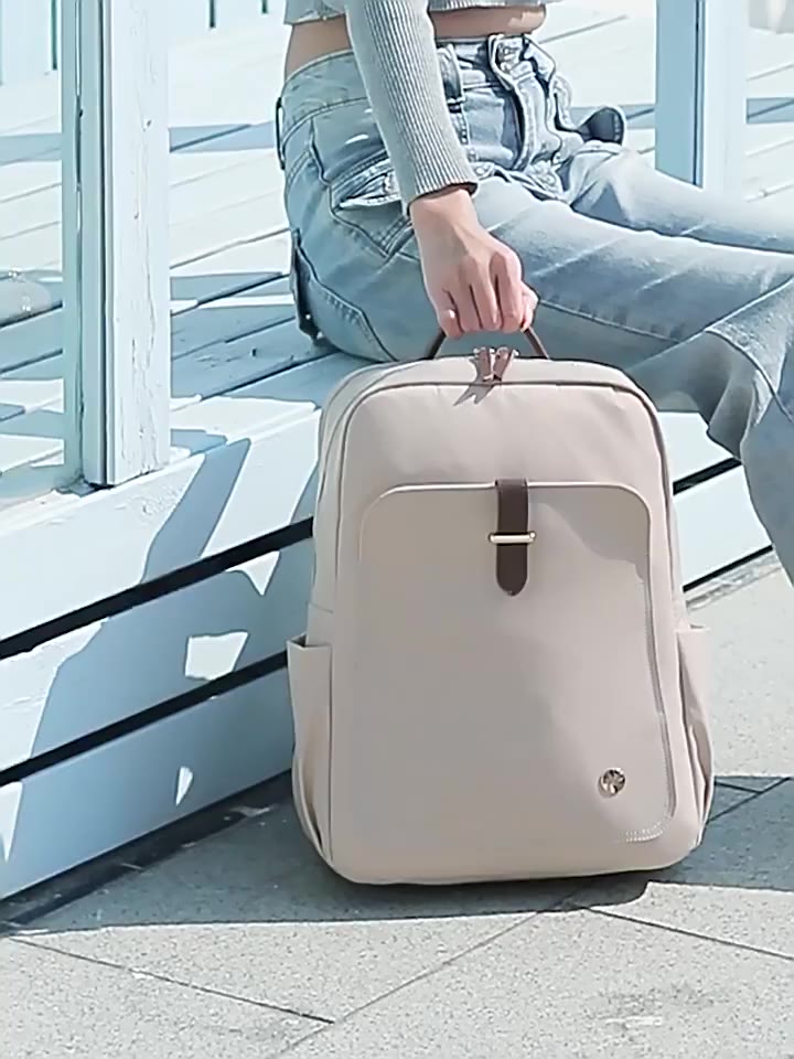 Leacat Simple shockproof drop-proof waterproof laptop backpack for ...