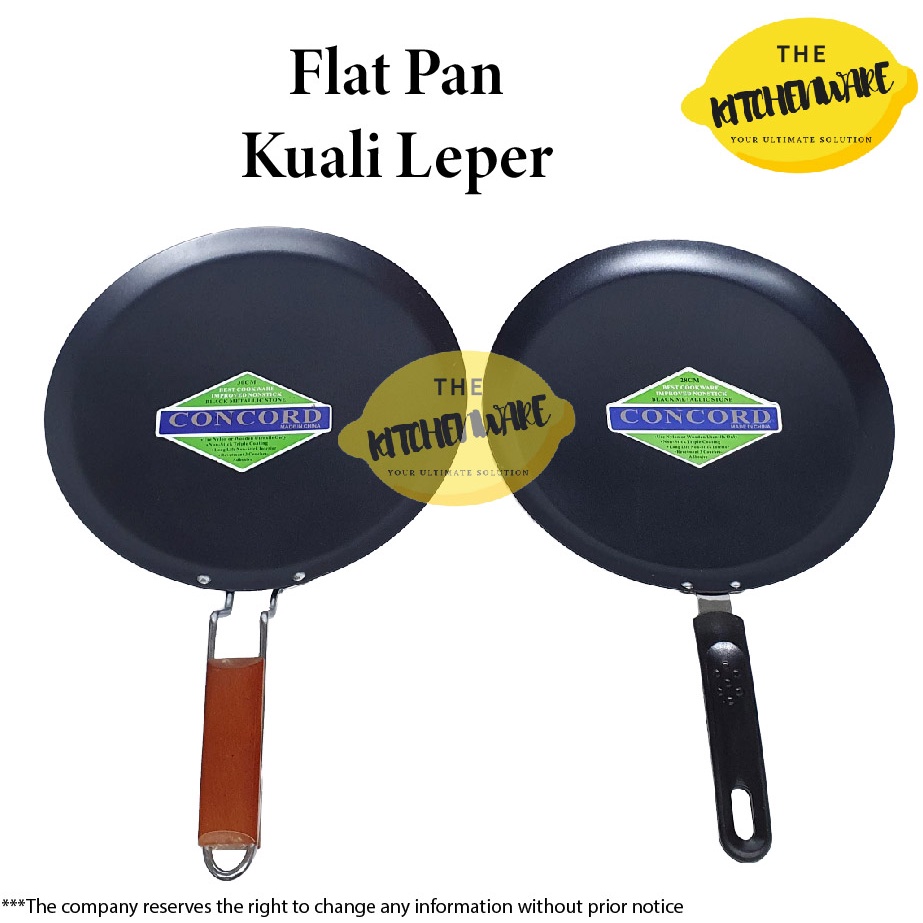 Kuali Leper/ Flat Pan/ Kuali Roti Jala / Kuali Tosai Capati | Shopee ...