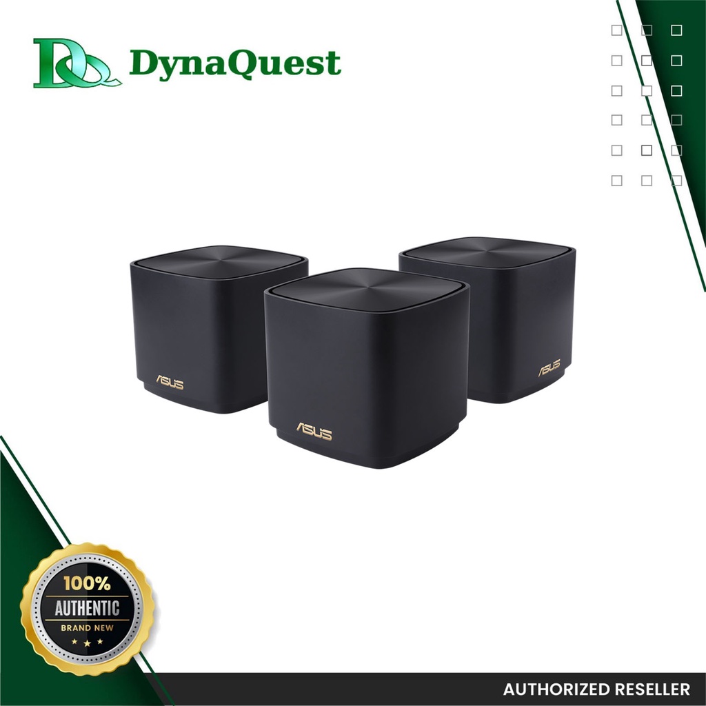 Asus Zenwifi AX Mini XD4 3-Pack AX1800 Mesh Dualband Wi-Fi 6 Router ...