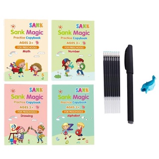 Magic pen handwriting menulis kanak buku latihan prasekolah kids ...