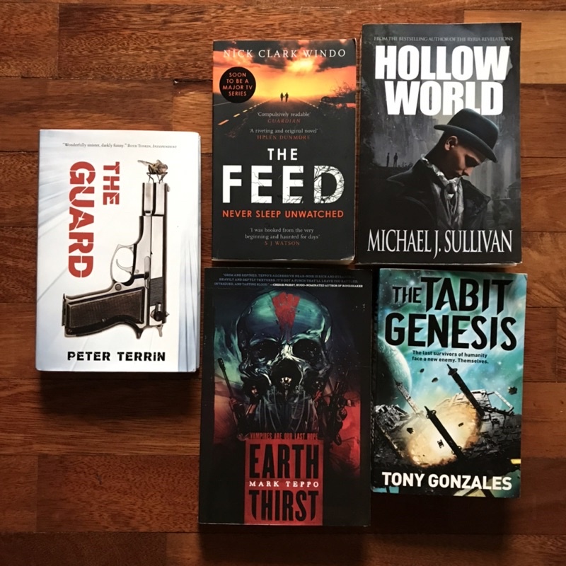 SCIENCE FICTION PRELOVED BOOKS - Tony Gonzales, Nick Clark Windo ...
