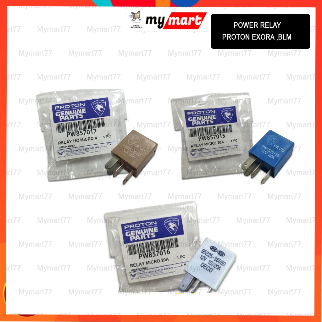 Fan Micro HC Relay Proton Exora Preve BLM Hyundai Kia PW857015 PW857017 ...