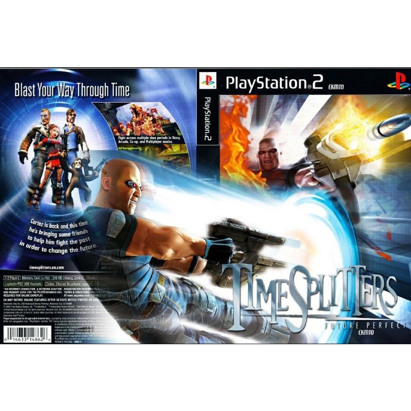 PS2 CD DVD GAMES (TimeSplitters: Future Perfect) English Version ...