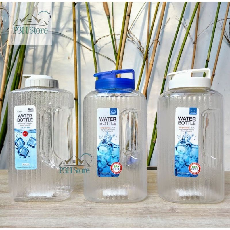 Lock& Water Bottle Lock&Lock 2.1L P-00052 Capacity And Capacity 2.6L ...