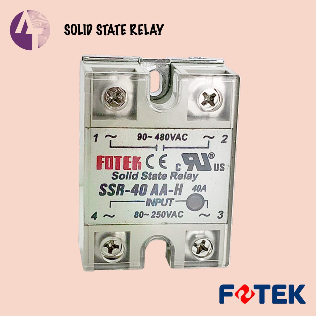 Fotek Solid State Relay, SSR-40AA-H (OEM) | Shopee Malaysia