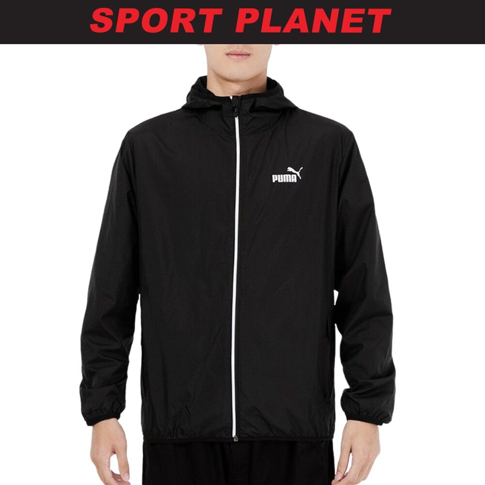 Puma Men Essential Solid Windbreaker Jacket Shirt Baju Lelaki (846317 ...