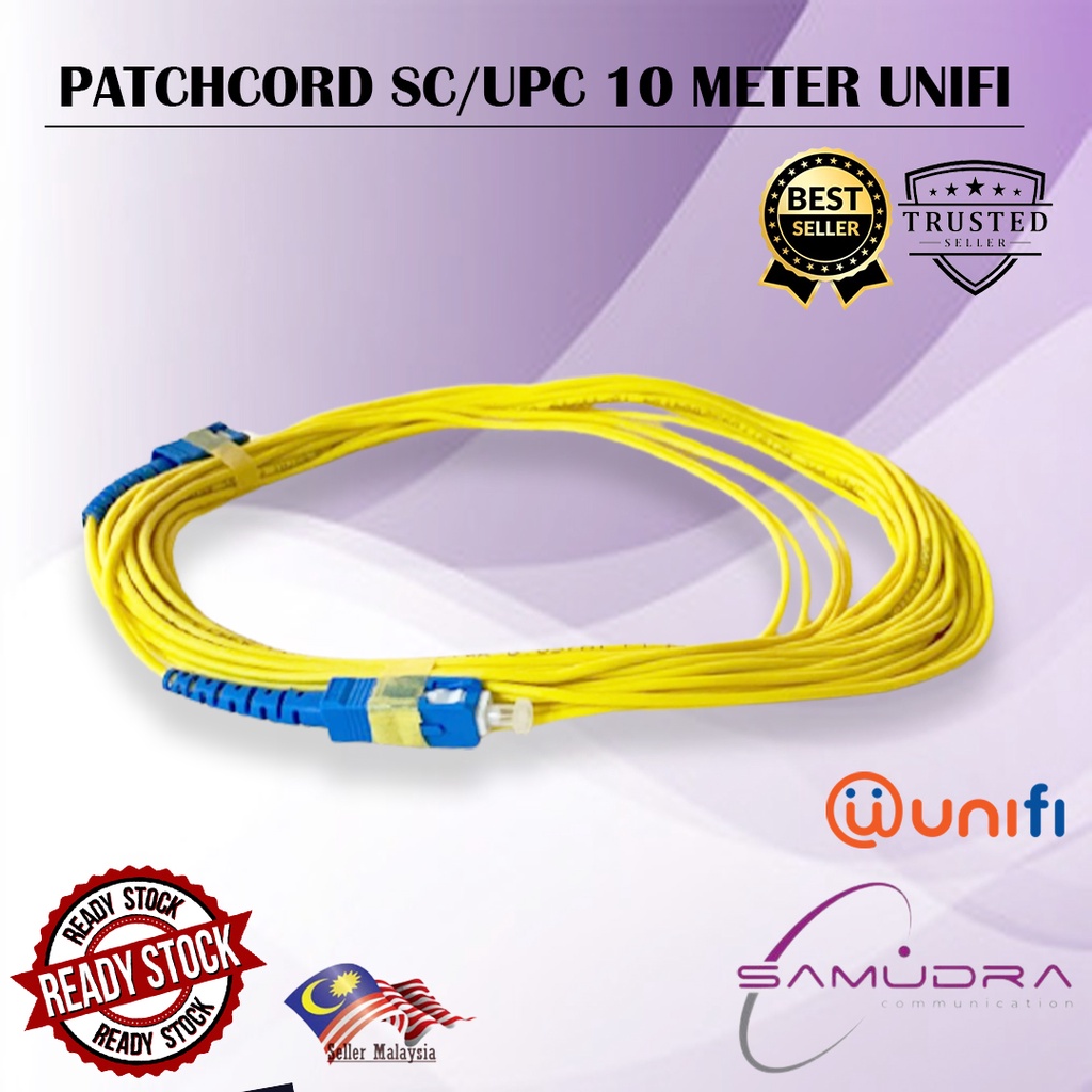 PATCH CORD SC-SC 10 METER FOR UNIFI/MAXIS/TIME MODEM | Shopee Malaysia