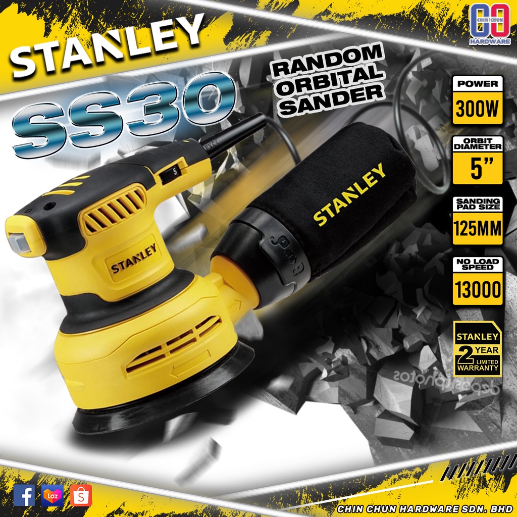 STANLEY/HUMHON/BOSSMAN ORBITAL SANDER|SANDING MACHINE|砂光机|POLISH ...